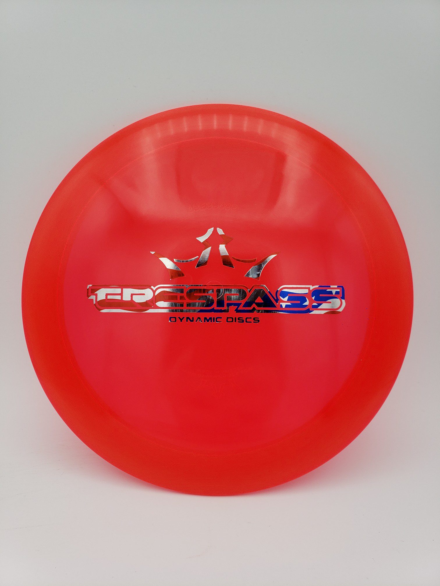 Dynamic Discs Lucid Trespass Flag Bar Stamp - Par Plastics