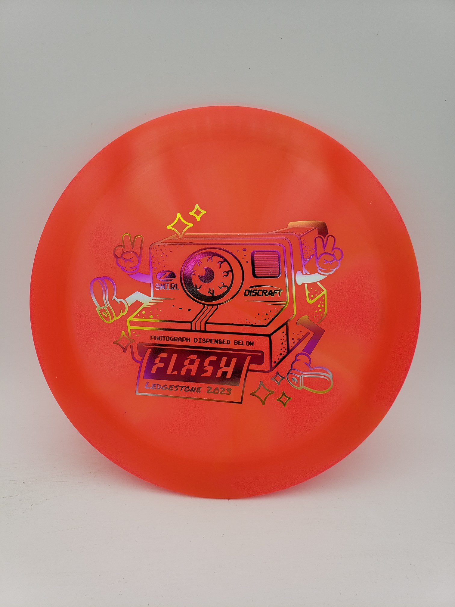 Discraft Ledgestone 2023 Z Swirl Flash - Par Plastics