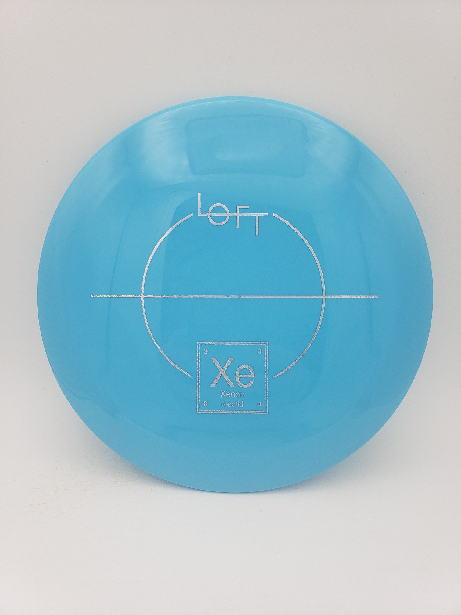 Løft Discs Xenon (Alpha-solid) teal - Par Plastics