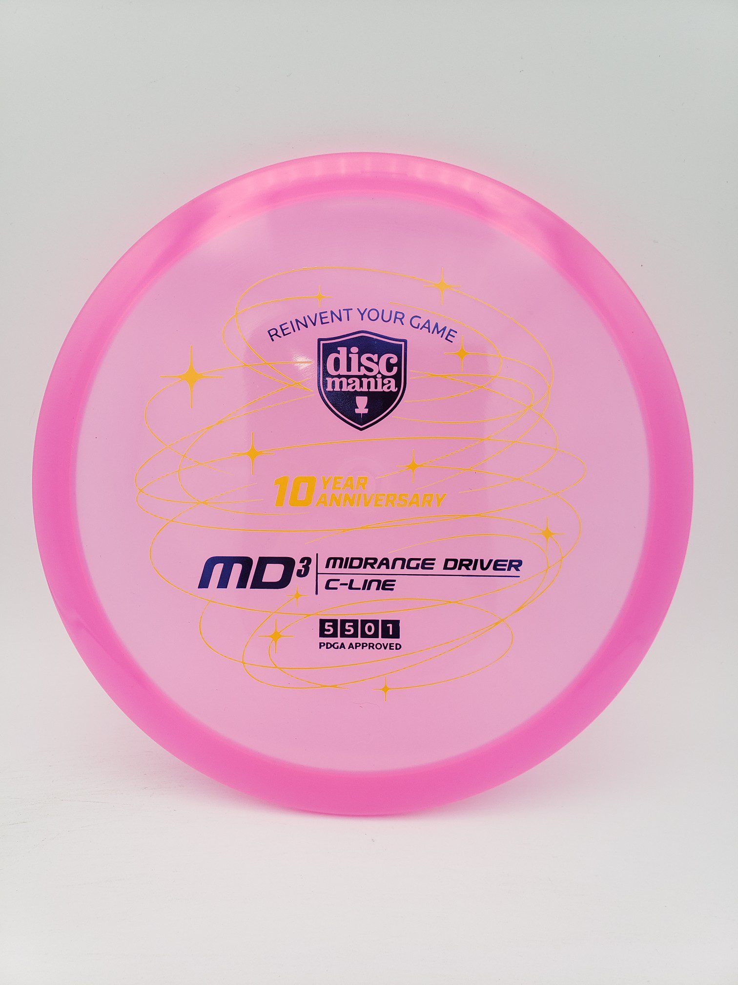 Discmania 10-Year Anniversary C-Line MD3 (Revolution) - Par Plastics